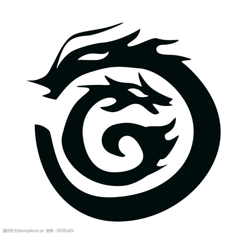 龙的logo图片免费下载_龙的logo素材_龙的logo模板-图行天下素材网